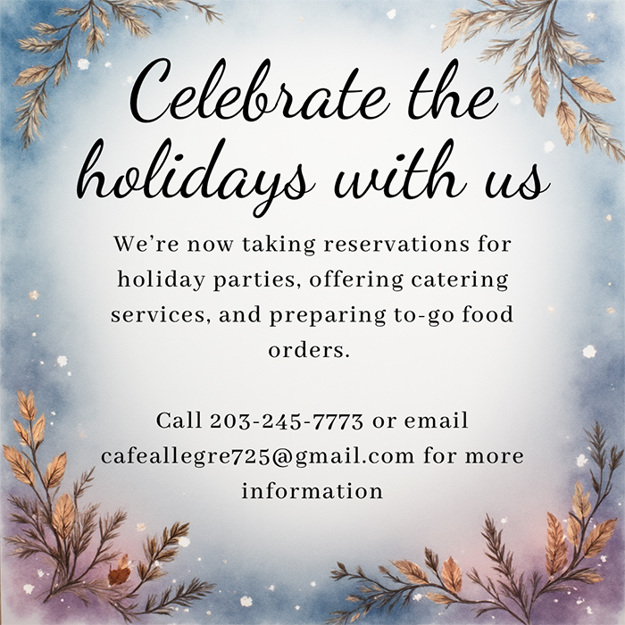 Cafe Allegre Italian Restaurants and Dining in Madison, CT